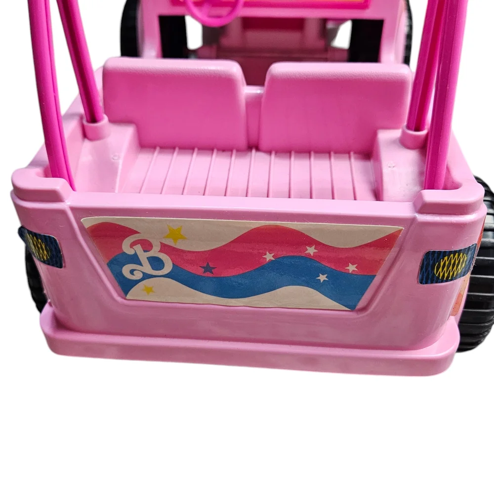 Barbie | Toys | Barbie Jeep Vintage Retro Plastic Toy Car | Poshmark